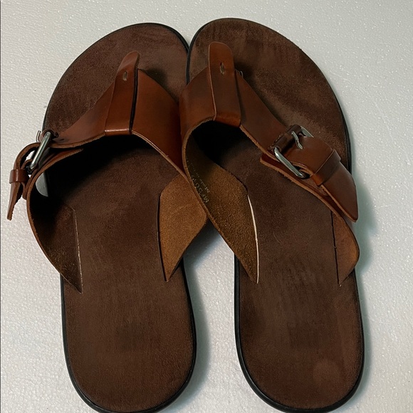 Mercanti Fiorentini | Shoes | Mercanti Fiorentini Brown Leather Sandals ...